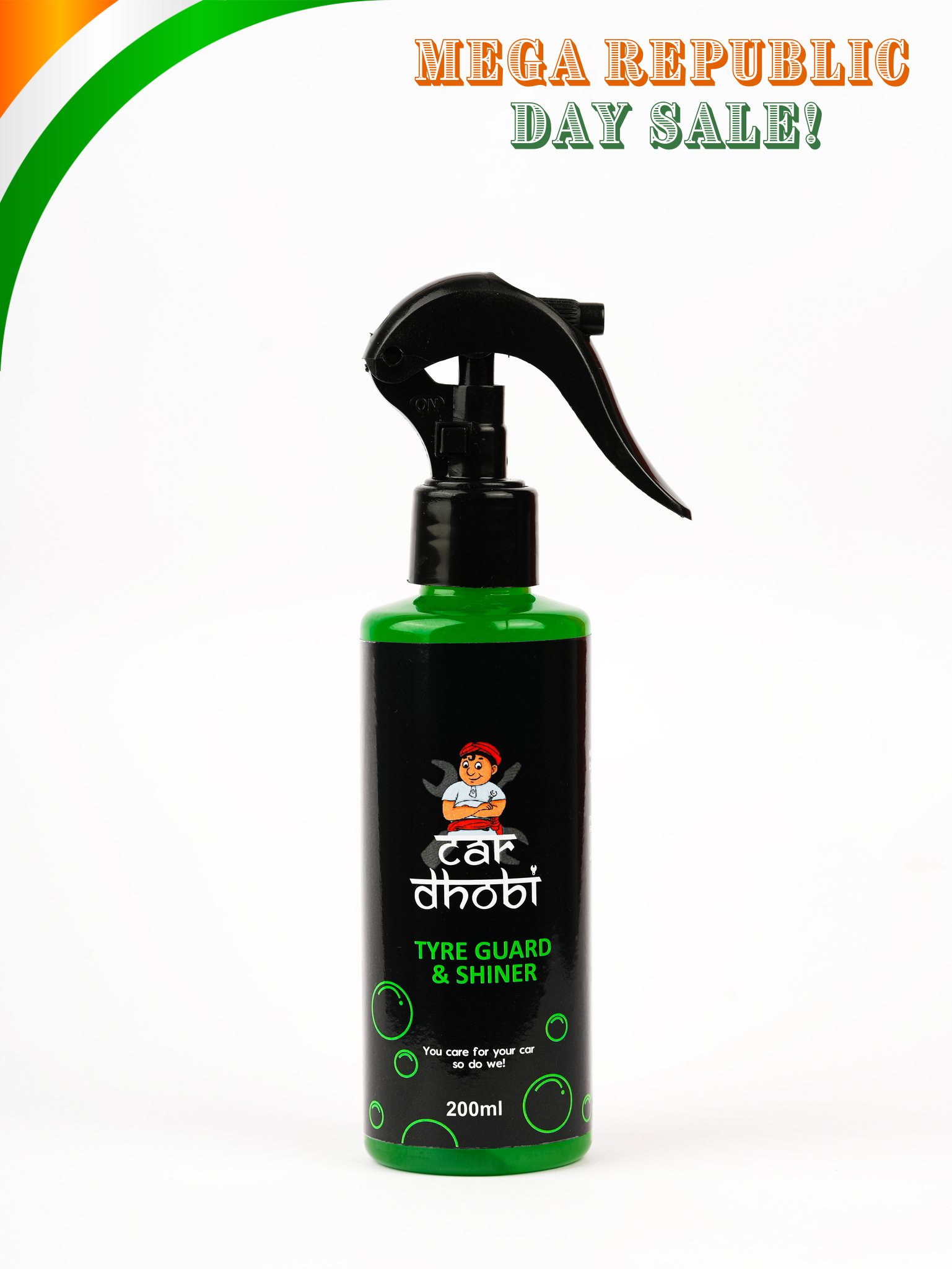 Tyre Guard/Shiner - Elevate Your Wheel Appeal | Long-Lasting Protection